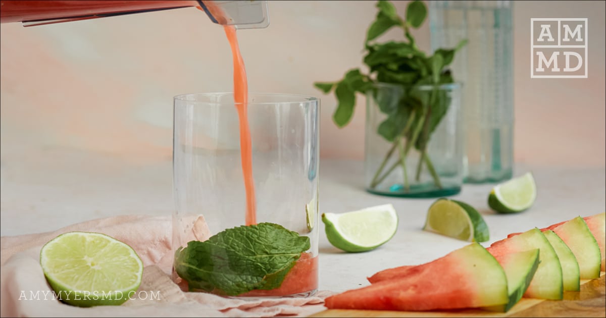 Watermelon Mint Mocktail – Amy Myers MD